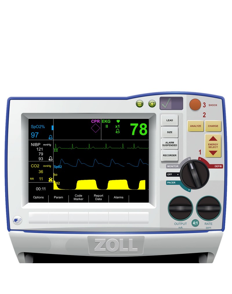 Zoll® R Series® Patient Monitor Screen Simulation for REALITi 360